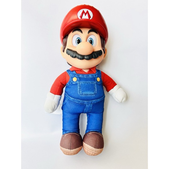 Jakks Pacific | Toys | Super Mario Bros Movie Mario Plush Stuffed Doll ...